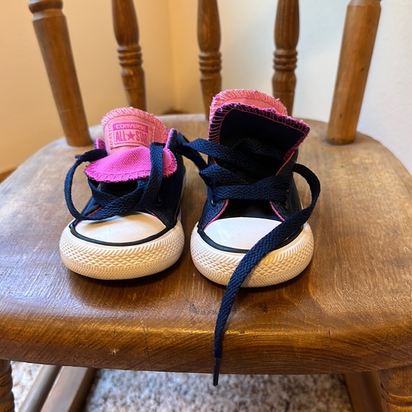 Converse | Shoes | Converse Allstar With Double Fold Down Tongue | Poshmark